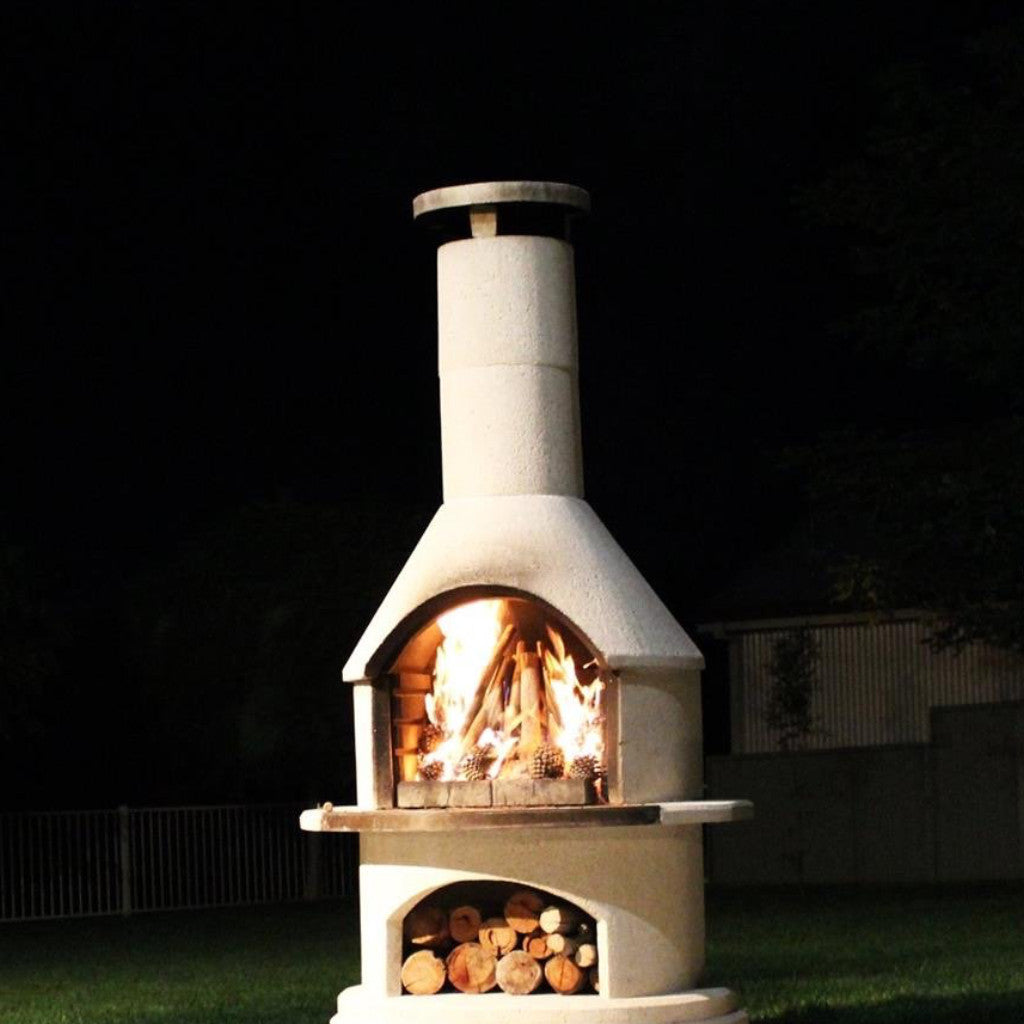 Rondo Buschbeck outdoor diy fireplace bbq grill Pizza Oven All in One ...