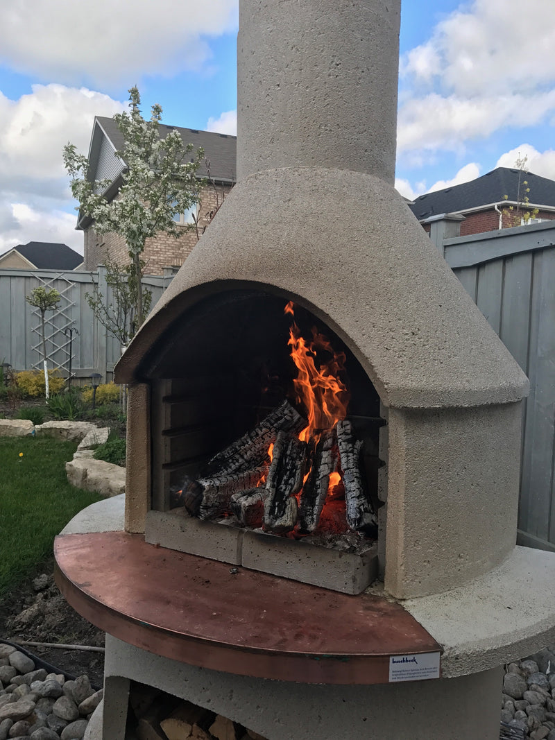 Rondo Buschbeck outdoor fireplace bbq grill Pizza Oven All in One ...