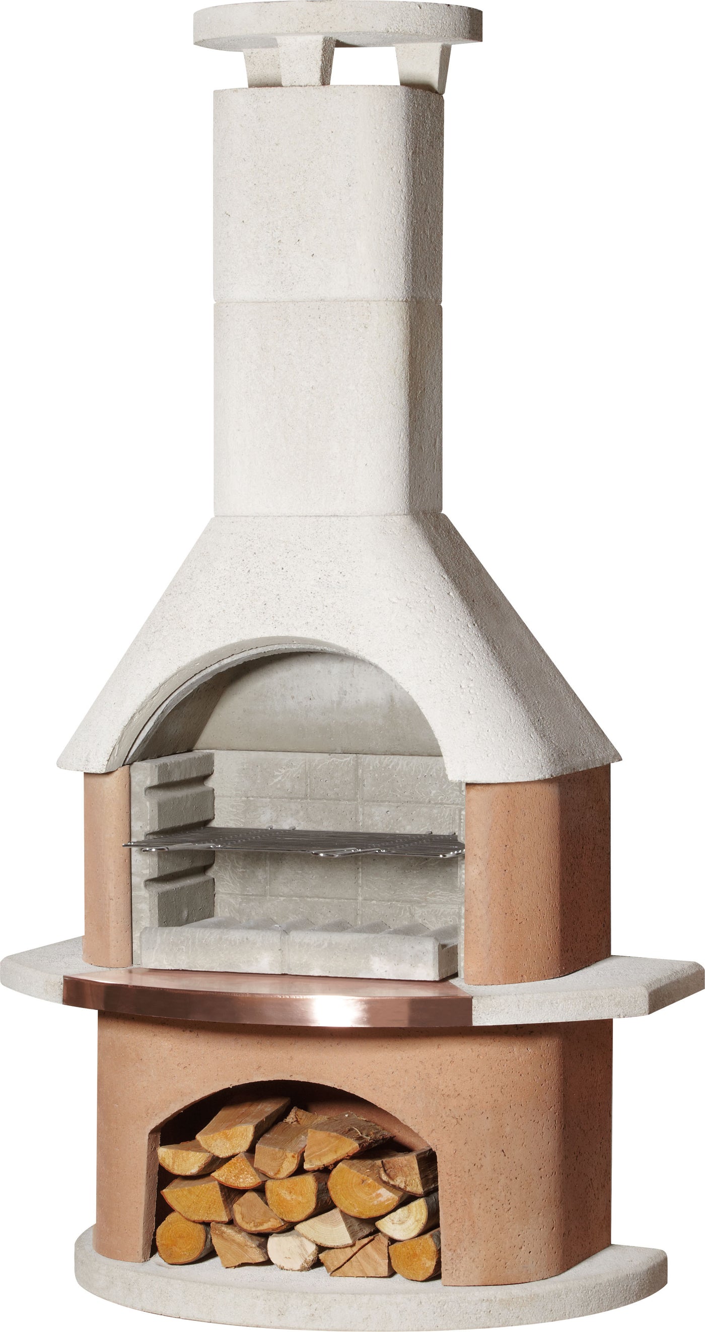 San Remo Buschbeck outdoor fireplace bbq grill Pizza Oven All in One ...